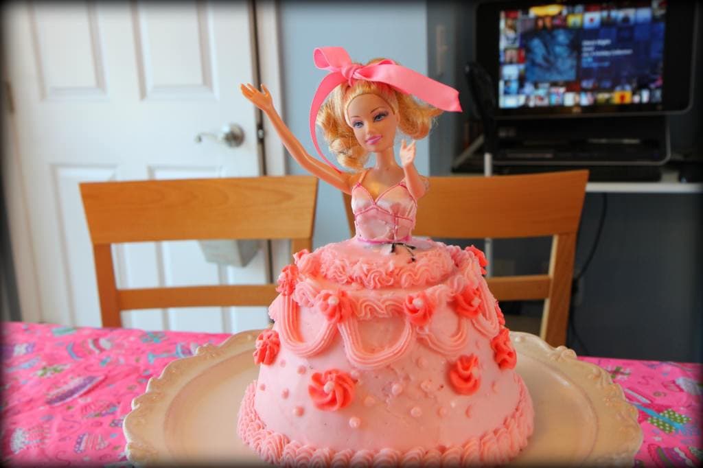 The Perfect Pink Barbie Cake Tutorial - MomAdvice