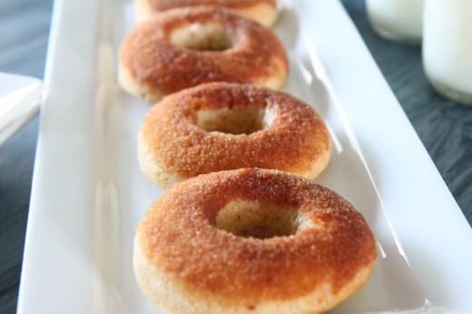 Baked Snickerdoodle Doughnuts - MomAdvice