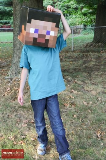How to Make a Minecraft Steve Costume for Halloween - MomAdvice