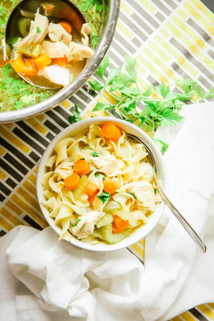 Instant Pot Chicken Noodle Soup - MomAdvice