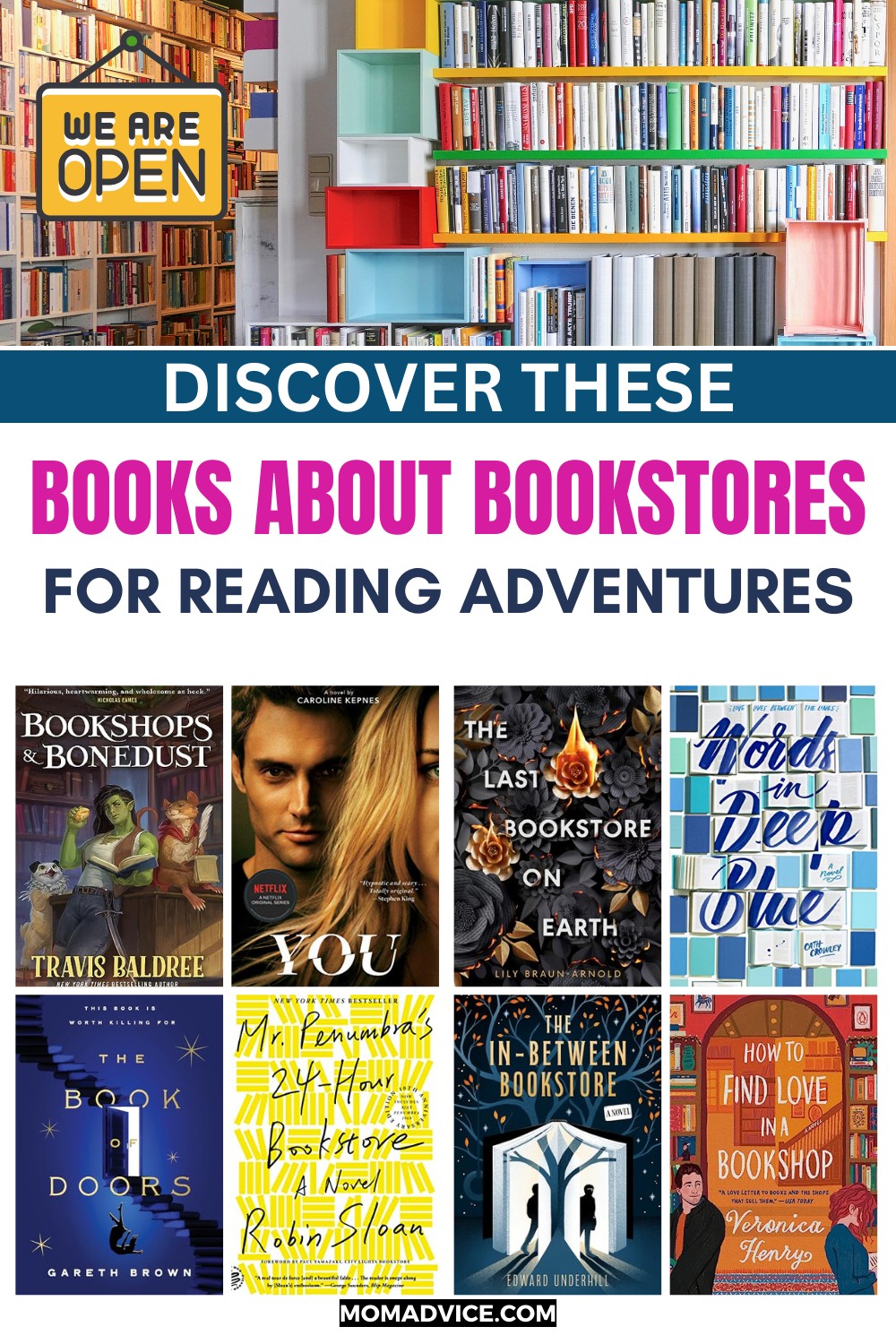 Stunning Books About Bookstores (23 New Books) - MomAdvice