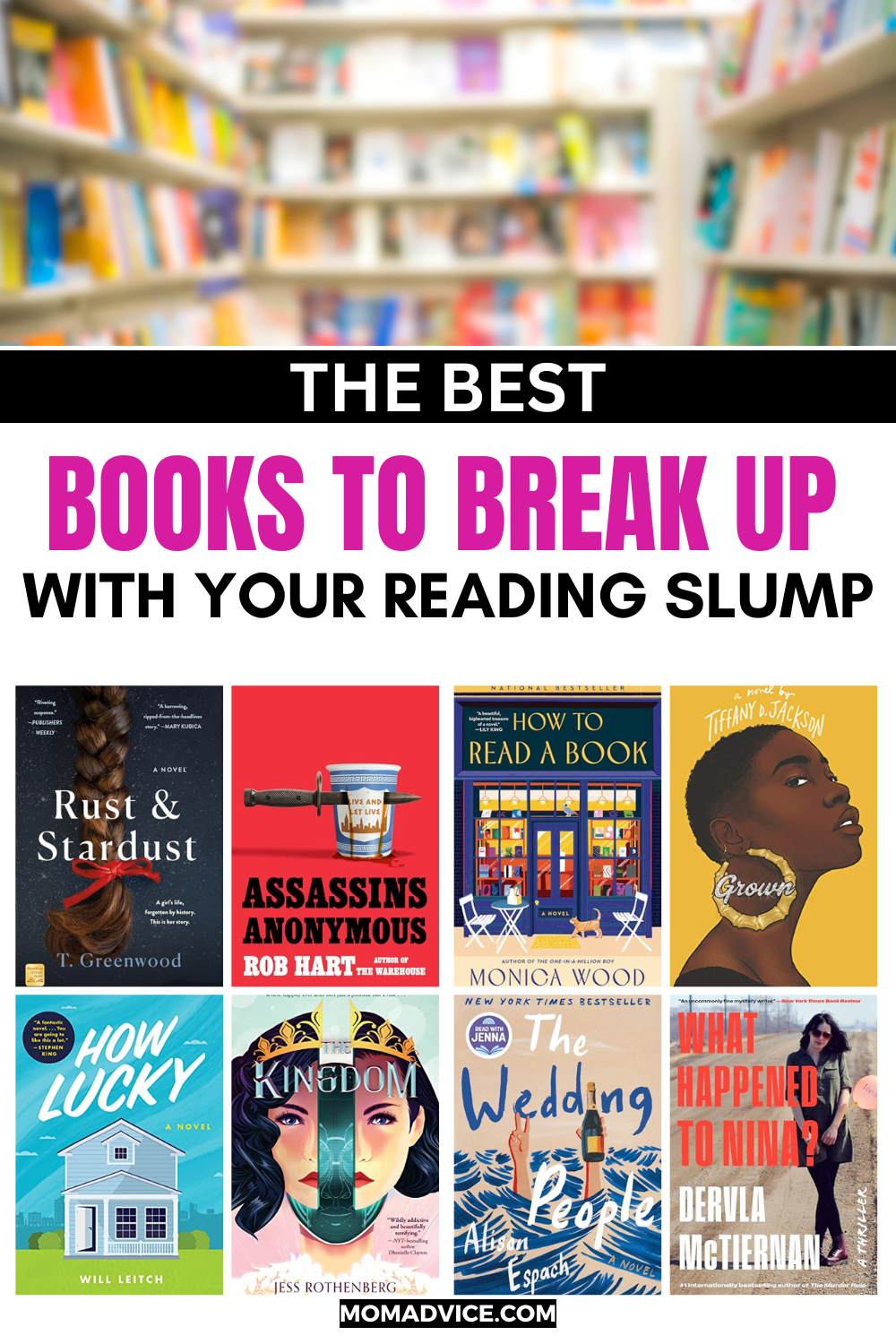 The Best Books to Get Out of a Reading Slump - MomAdvice